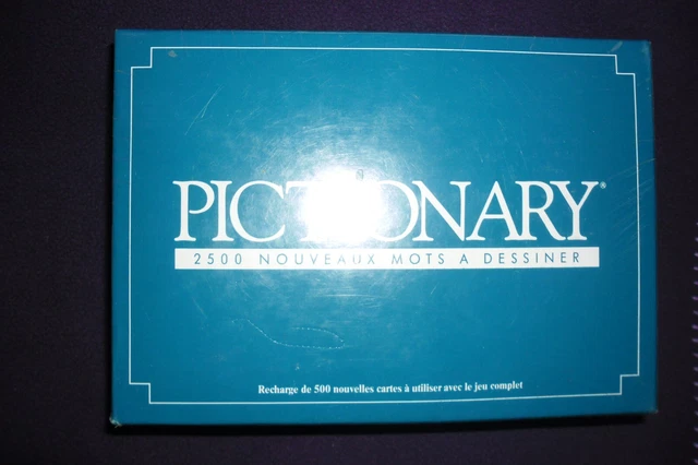 PICTIONARY : 2500 Nouveaux Mots A Dessiner : "Recharge De 500 Nouvelles ...