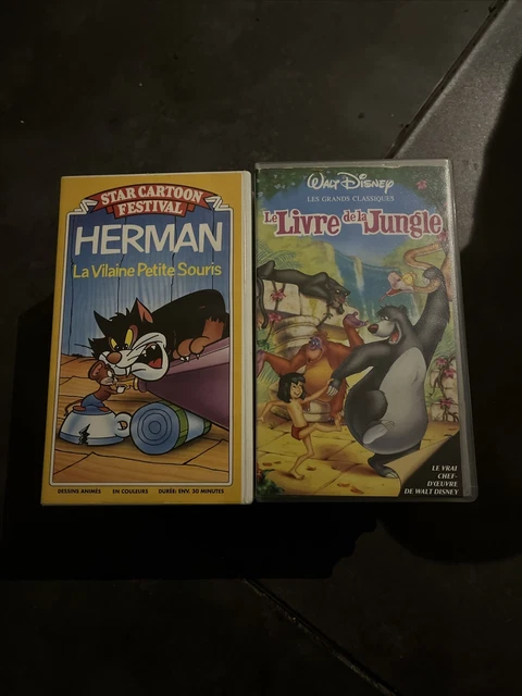 LOT DE 7 VHS Disney + Vhs Herman EUR 7,00 - PicClick FR