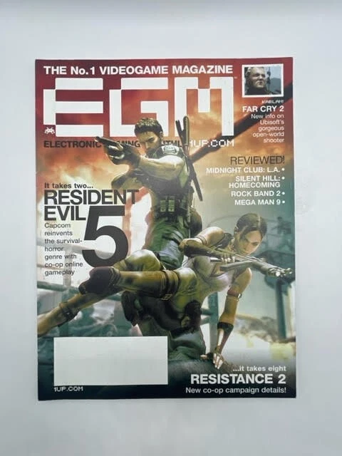 ELECTRONIC GAMING MONTHLY EGM Magazine Issue 234 Resident Evil 5- £10. ...