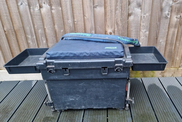 SHAKESPEARE SEAT BOX With Side Trays And Octoplus Legs £40.00 - PicClick UK