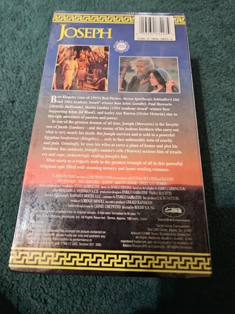 THE BIBLE COLLECTION, Joseph. VHS New factory sealed Vintage Sleeve ...