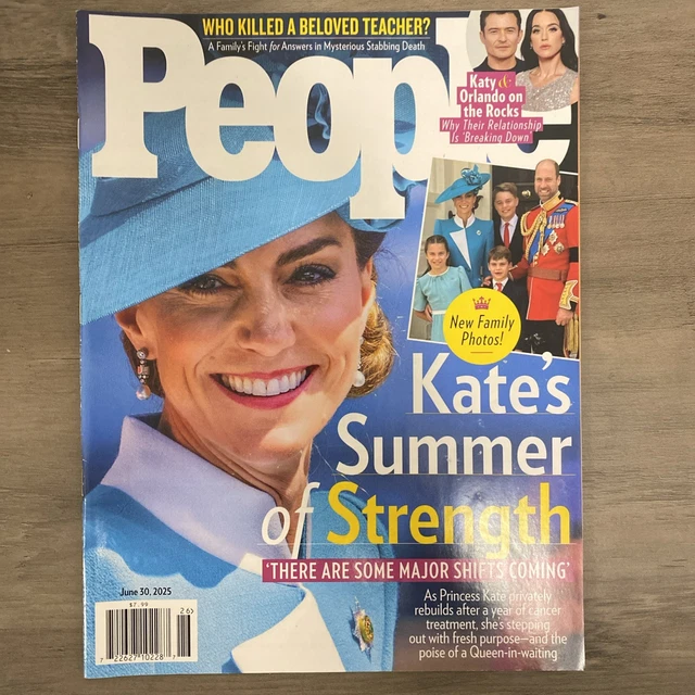 PEOPLE MAGAZINE JUNE 30, 2025 Kate's Summer of Strength $14.99 ...