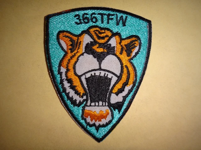 GUERRE DU VIETNAM USAF 366th Tactical Fighter Wing (TFW) Patch EUR 12 ...