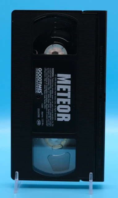METEOR (1979), GOOD Times VHS, Actor: Sean Connery/Natalie Wood/Henry ...