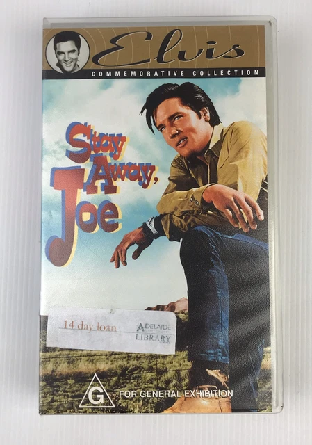 ELVIS (STAY AWAY Joe) commemorative collection VHS EX-Library Video ...