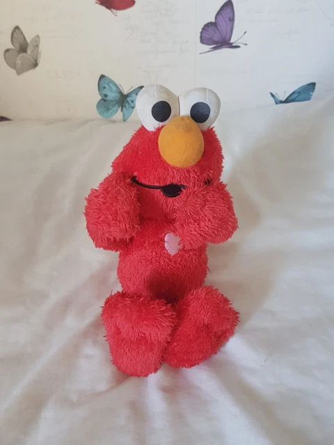 TALKING ELMO SESAME Street Plush/Toy £10.00 - PicClick UK