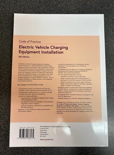 IET CODE OF Practice for Electrical Vehicle Charging Equipment ...