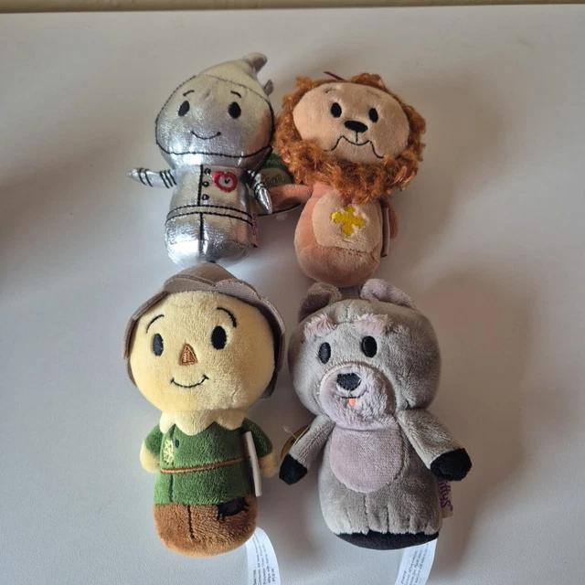 WIZARD OF OZ Hallmark Itty Bitty's x 4 Toto Lion Scarecrow Tinman £24. ...