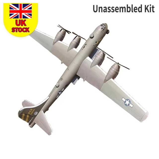 1:47 BOEING B-29 SuperFortress Bomber Bombardment Aircraft Paper Model ...