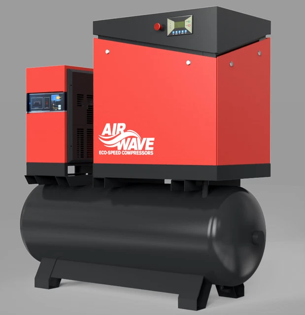 AIR COMPRESSOR HIRE, Industrial Rotary Screw Compressor including Dryer ...