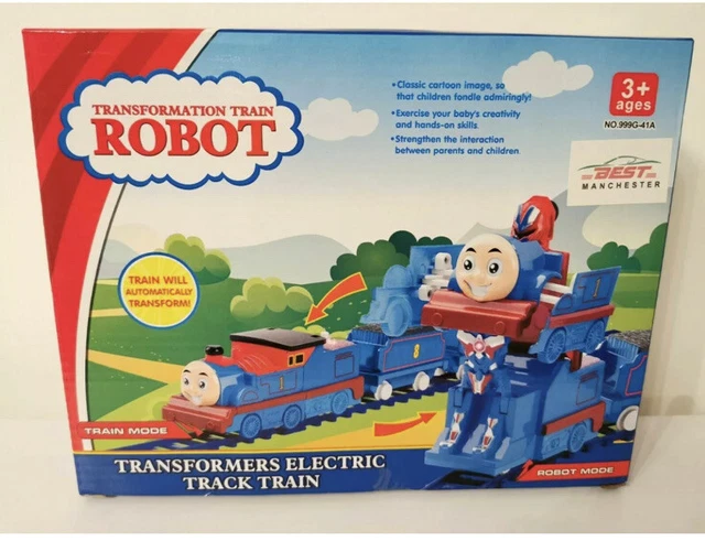 THOMAS ROBOT TRAINS Tracks Transformer Robot Transforming Toy Figure ...