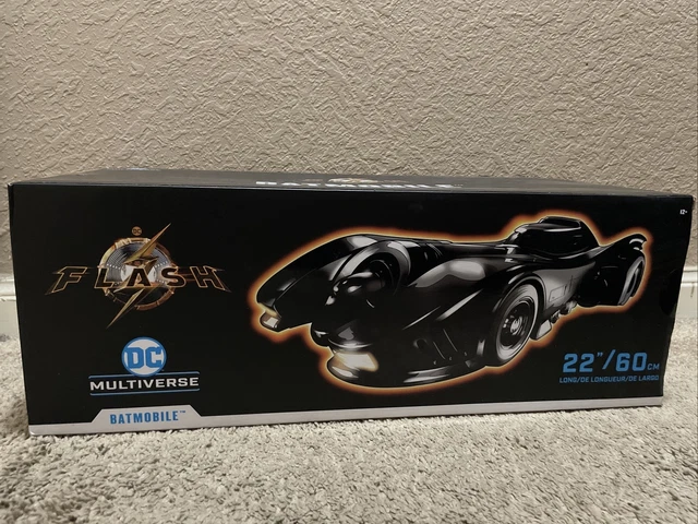 MCFARLANE TOYS DC Multiverse Batmobile (The Flash Movie) 1:7 Car ‘89 ...