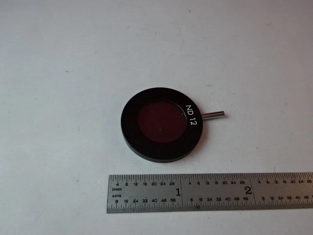 NEUTRAL DENSITY FILTER Nd12 Microscope Part Optics As Is &87-21 £27.54 ...
