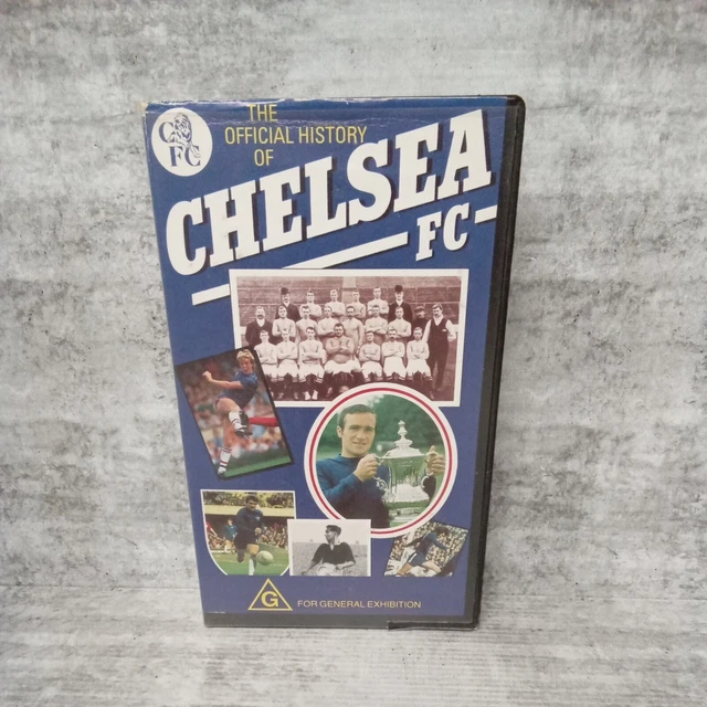 THE OFFICIAL HISTORY of Chelsea FC VHS Movie Video Cassette Tape £13.46 ...