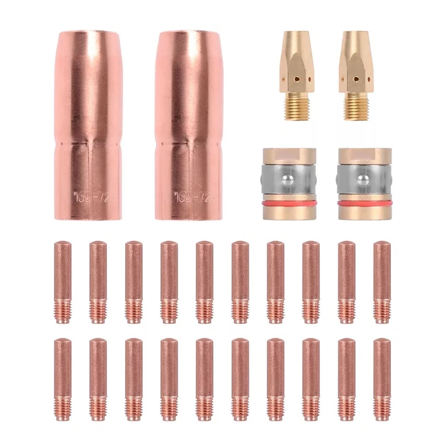 26X MIG WELDING Torch Kit 0.9mm Tip Nozzle Diffuser for industrial ...