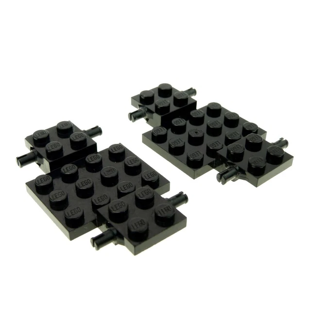 2X LEGO VEHÍCULO Chasis 4x7 Negro Auto Placa Chasis 68556 2441 EUR 1,98 ...