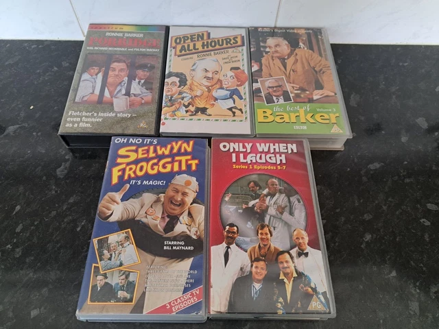 CLASSIC TV COMEDY Vhs X 5 Porridge Open All Hours Only When I Laugh ...