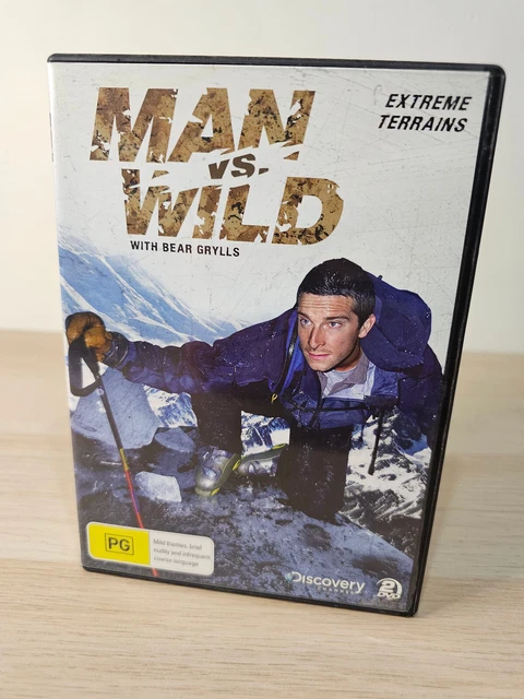 MAN VS. WILD Extreme Terrains DVD Bear Grylls Region 4 PAL $5.99 ...
