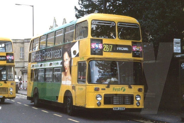 BUS PHOTO - First Badgerline XHK221X Bristol VRT ECW on 267 Frome £1.19 ...