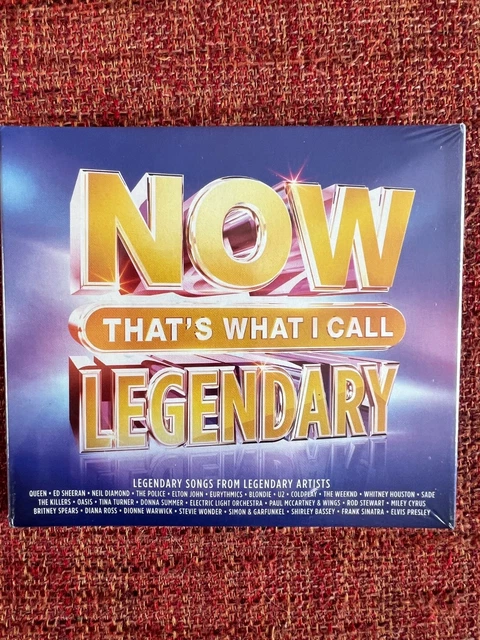NOW THAT'S WHAT I Call Legendary [4 Cd] New & Sealed £6.95 - PicClick UK