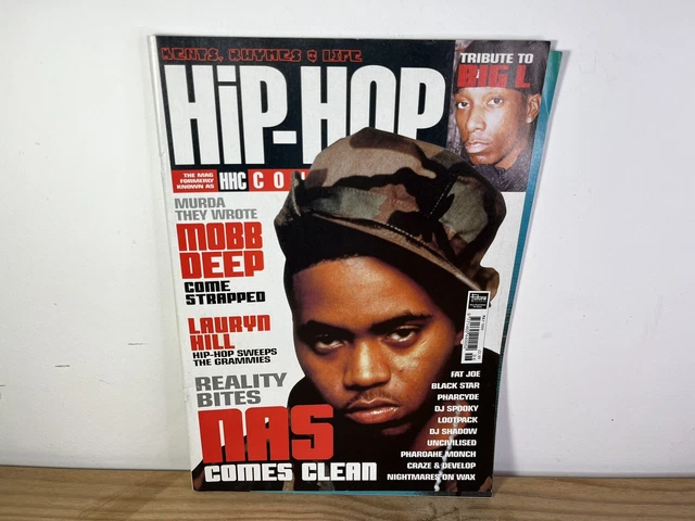 HIP HOP CONNECTION Magazine HHC Nas May 1999 Mobb Deep Lauren Hill Fat ...