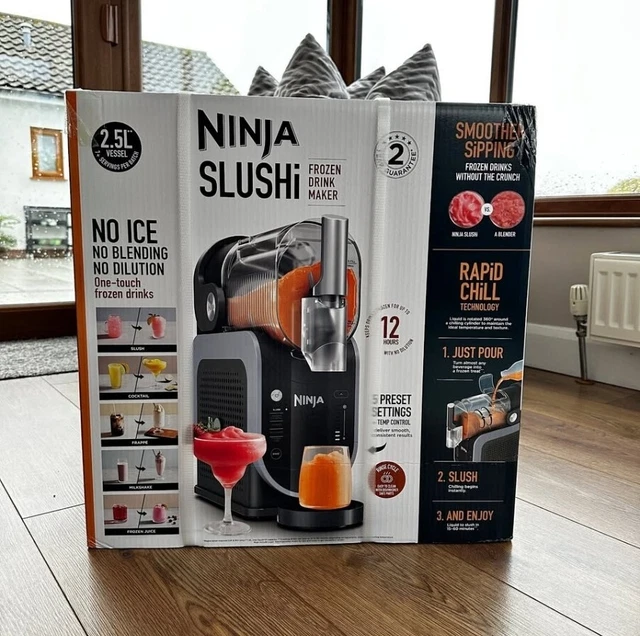 NINJA SLUSHI FROZEN Drink Maker FS301UK Slushy Slush Machine FAST ...