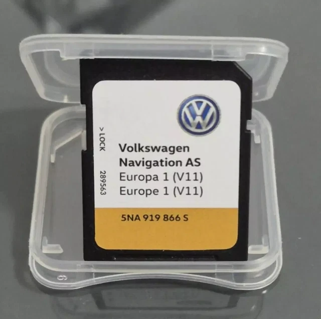 VOLKSWAGEN V11 SATELLITE NAVIGATION SD CARD MIB2 MIB2.5 5NA919866S EU ...