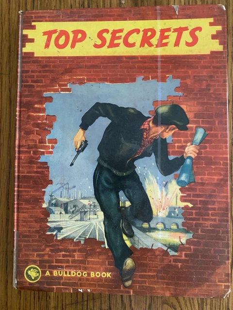 TOP SECRET ANNUAL - 1970s Purnell (UK) HC 94 pages. Comic and Text ...
