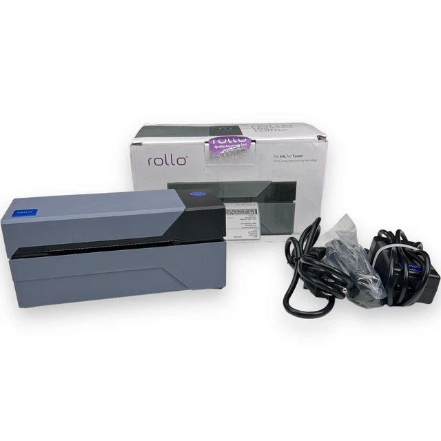 ROLLO X1038 COMMERCIAL Grade High Speed Thermal Label Printer AS IS ...
