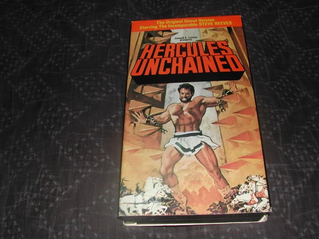 HERCULES UNCHAINED VHS Versione Tagliata VidAmerica (1988, VHS, 7144) NUOVO 5074 EUR 8,04 ...