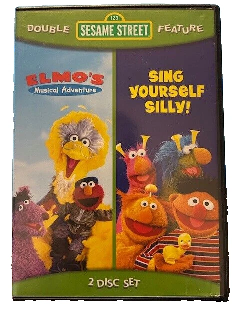 SESAME STREET : elmo's musical adventure & sing yourself silly 2 discs ...