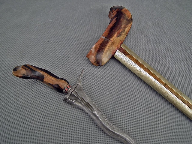 ANTIQUE ISLAMIC JAVANESE Indonesian Sword Dagger Kris Keris Java ...