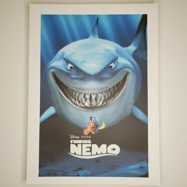 AFFICHE DE FILM Finding Nemo authentique lithographie Disney Pixar 11,5 ...