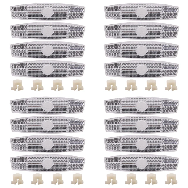 FISH SHAPED BIKE Safety Spoke Reflector Wheel Rim Reflective Clip (4pcs ...