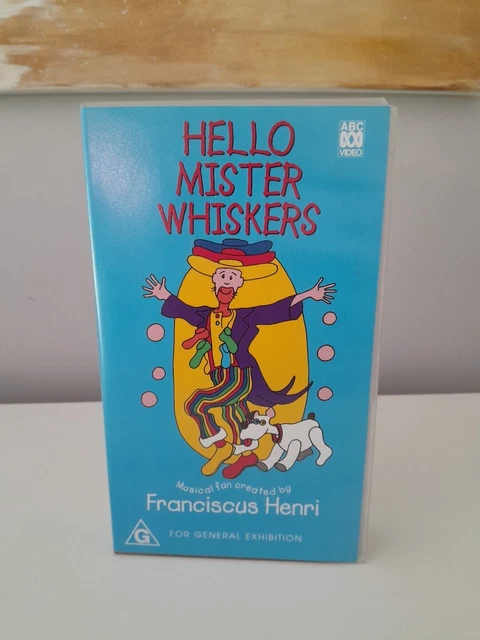HELLO MISTER WHISKERS VHS ABC for Kids Vintage Franciscus Henri $49.90 ...