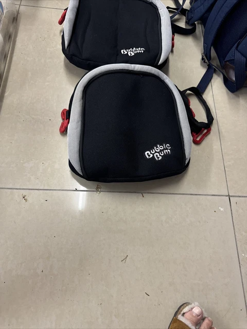 BUBBLE BUM INFLATABLE Booster Car Seat - Black Used . Good Condition £ ...