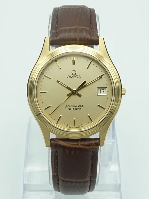 VINTAGE OMEGA SEAMASTER Quartz Watch, Cal. 1425, 1980’s, 34mm, Great ...