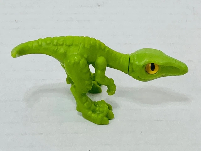 FISHER-PRICE IMAGINEXT JURASSIC World 2" Figure Compy Compies Green $8. ...