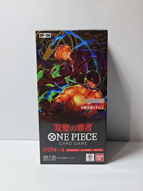 ONE PIECE TCG Booster Box OP6 OP06 TWIN CHAMPIONS Japanese JAP - 24h ...
