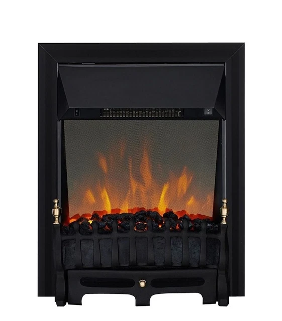 ELECTRIC FIRE REALISTIC Flame Effect Inset Freestanding 2kW Remote ...