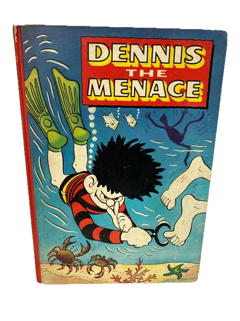 DENNIS THE MENACE Annual 1960 Great Condition Unclipped Vintage ...