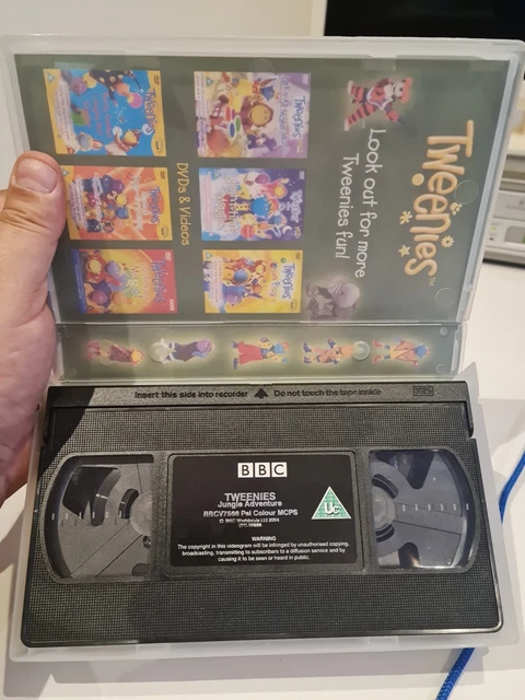 TWEENIES JUNGLE ADVENTURE VHS Cassette Tape PAL 2004 £10.80 - PicClick UK