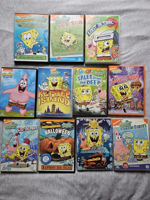 SPONGEBOB SQUAREPANTS TV DVD bundle collection (Nickelodeon) £20.00 ...