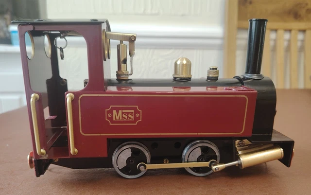 SUPERB MSS/MAMOD SL burgundy live steam locomotive £200.00 - PicClick UK
