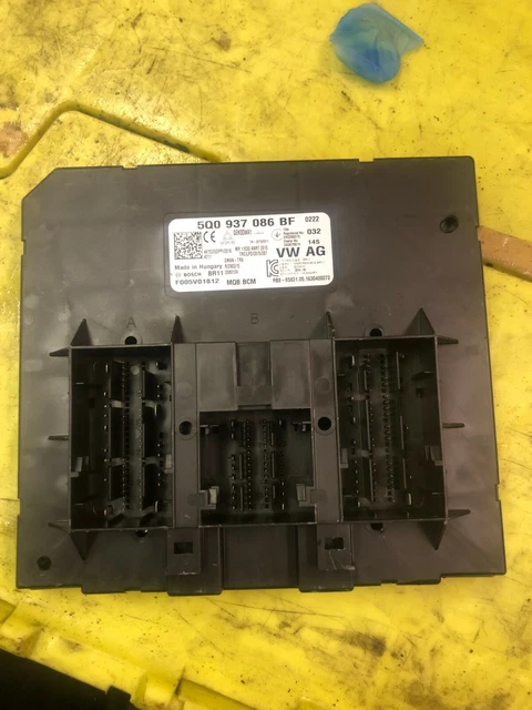 VW AUDI SEAT Skoda Bcm Body Control Module 5Q0937086Bf 5Q0 937 086 Bf £ ...