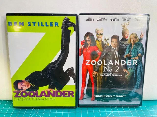 ZOOLANDER & ZOOLANDER No. 2 The Magnum Edition (DVD) Lot of 2 New ...