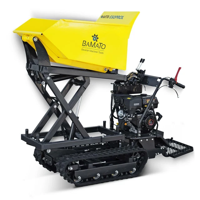BAMATO RAUPENDUMPER MTR-550PROL Liftfunktion Dumper Motorschubkarre ...