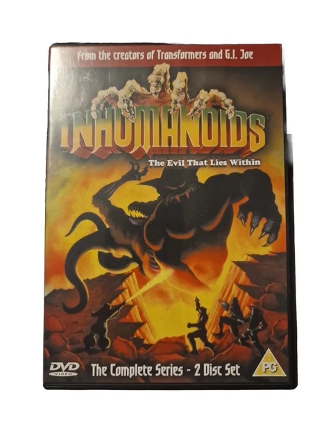 INHUMANOIDS DVD COMPLETE Animated Tv Series Show Entire Season Kids ...
