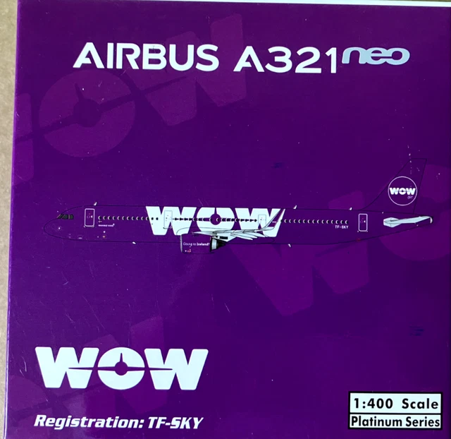 PHOENIX WOW AIRBUS A321Neo TF-SKY 1/400 £39.99 - PicClick UK