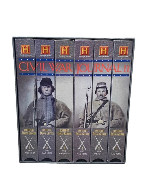 THE HISTORY CHANNEL: Civil War Journal II - VHS Boxed Set Educational 6 ...